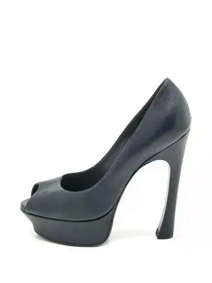 Saint Laurent Peep Toe Pumps