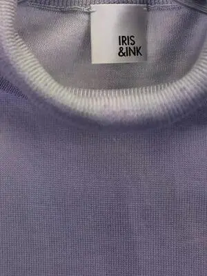 Iris & Ink Fine-knit Turtleneck Top