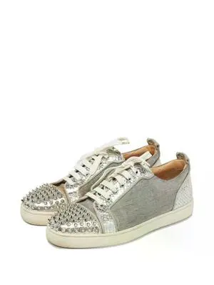 CHRISTIAN LOUBOUTIN Tone Spike-embellished Sneakers