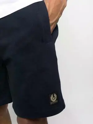 Belstaff Logo-patch Cotton Track Shorts