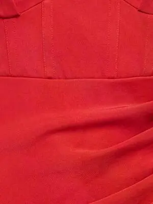 SELF-PORTRAIT Puff-sleeve Midi Dress