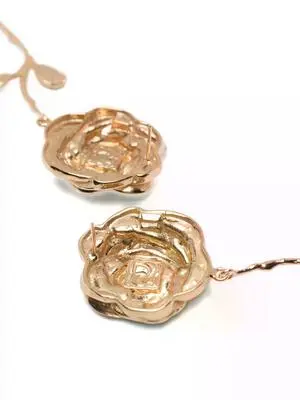 Magda Butrym Rose Stud Earrings - Gold