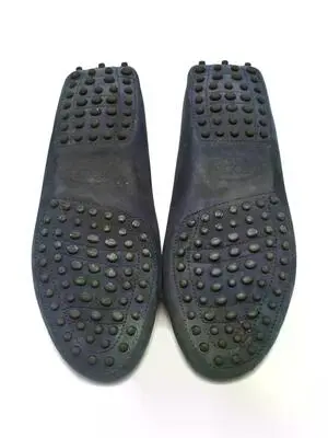 TOD'S Logo-detail Loafers - Blue