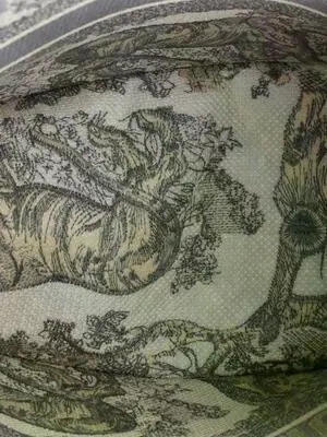 Dior Book Embroidered Canvas Medium Tote Bag