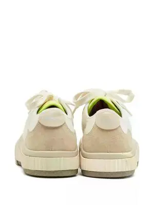 Chloé Clint Sneakers With Leather Trim