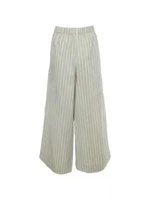 Dior Striped Cotton Trousers