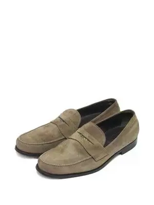 TOD'S Suede Penny Loafers
