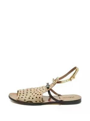 Fendi Perforated Sandals