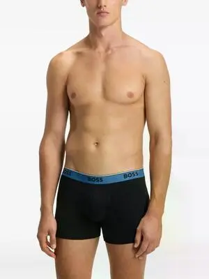 BOSS Logo-waistband Boxers - Black
