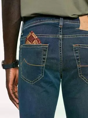 Jacob Cohen Slim-fit Five-pocket Jeans - Blue