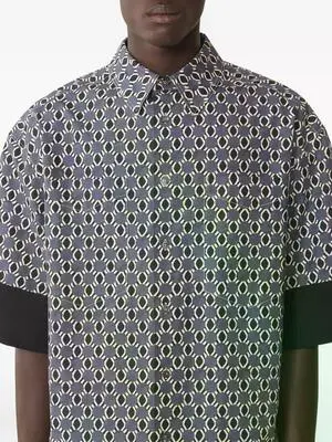 LANVIN Geometric-print Shirt