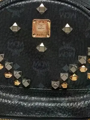 Mcm Small Stark Studded Backpack