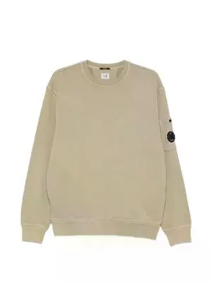 C.P. COMPANY Logo-patch Crew-neck Sweatshirt