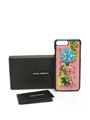 Dolce & Gabbana Fruit-print Crystal Iphone 7 Plus Phone Case