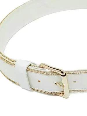 Versace Zip-detail Buckle Belt