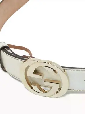 Gucci Web Stripe Logo Belt