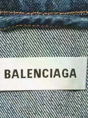 Balenciaga Embroidered Denim Jacket