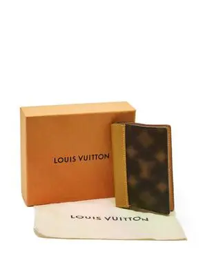 LOUIS VUITTON Blurry Monogram Canvas Wallet - Brown