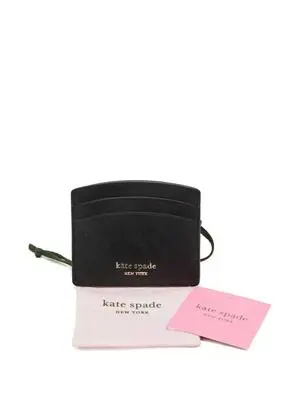 Kate Spade New York Logo-detail Leather Card Holder