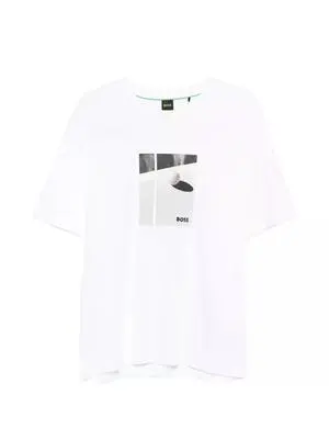 BOSS Graphic-print T-shirt - White
