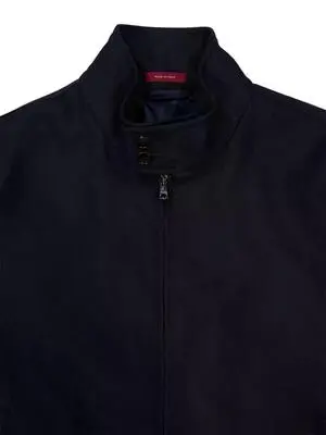 Gucci Zip-up Wool Bomber Jacket