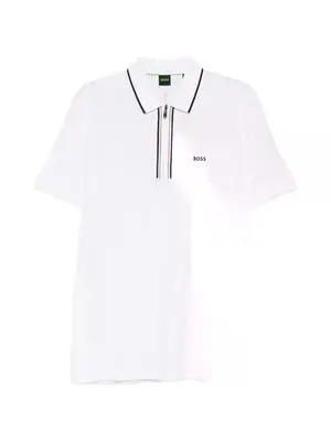 BOSS Zip-collar Polo Shirt