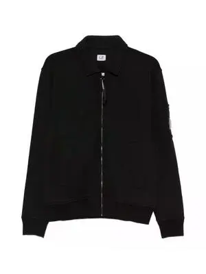 C.P. COMPANY Zip-fastening Sweatshirt With Lens Detail - Black