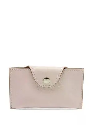 Hermès Iliade Leather Card Holder - Pink