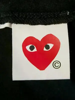 Comme Des Garçons Logo-patch T-shirt