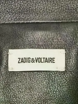 Zadig&Voltaire Studded Leather Biker Jacket