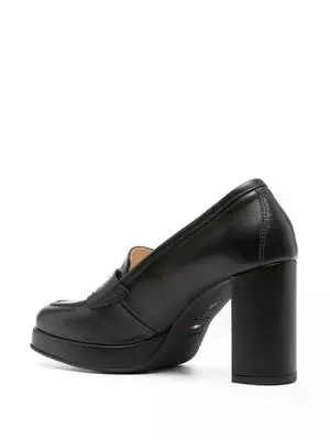 NEROGIARDINI Square-toe Leather Pumps
