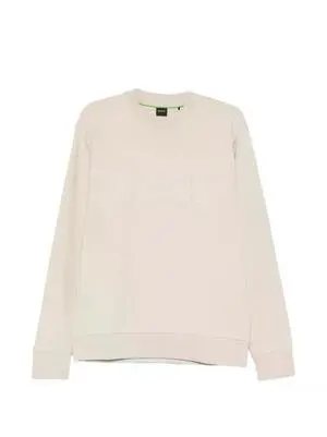 BOSS Logo-detail Sweatshirt - Neutrals