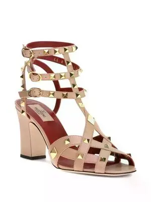 Valentino Garavani Studded Caged Sandals