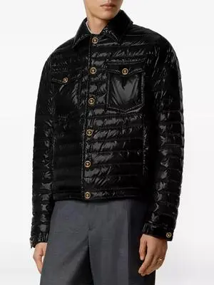 Versace Buttoned Quilted Jacket