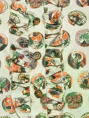 Burberry Printed Button-down Shirt