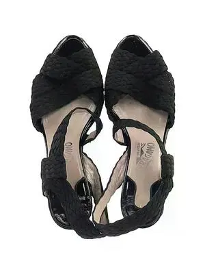 FERRAGAMO Wedge Espadrille Sandals
