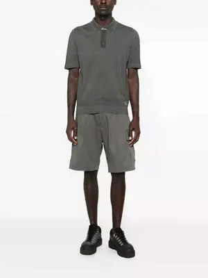 C.P. COMPANY Series Technical Panama Cargo Shorts - Grey