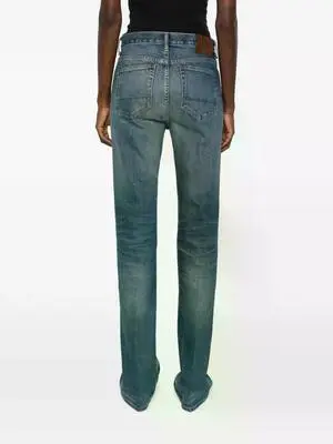 TOM FORD Washed Indigo Straight Leg Trousers
