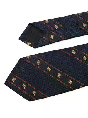 Gucci Bee Web Neck Tie