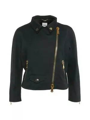 Moschino Biker Zipped Jacket