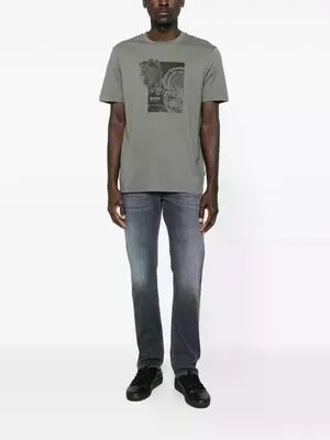 BOSS Crew-neck Graphic-print T-shirt