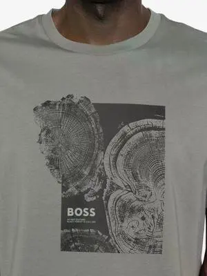 BOSS Crew-neck Graphic-print T-shirt