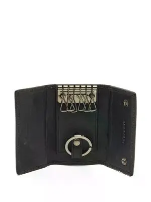 Burberry Logo-embossed Key Case Holder