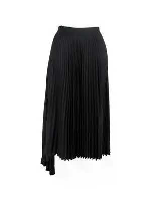 JOSEPH Asymmetric Pleated Skirt