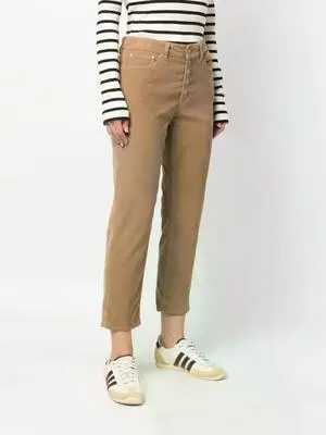 DONDUP Mid-rise Cropped Trousers