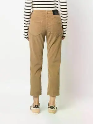 DONDUP Mid-rise Cropped Trousers