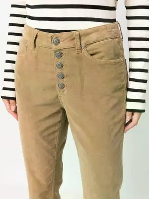 DONDUP Mid-rise Cropped Trousers