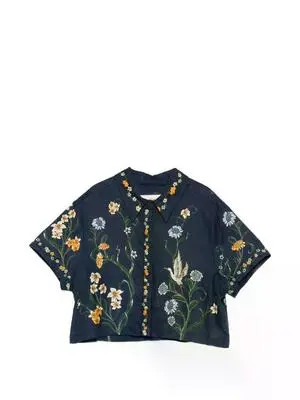 Agua Bendita Floral Shirts For Women