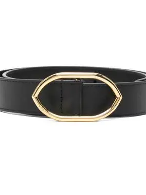Jacquemus Calisson Oval-buckle Belt - Black