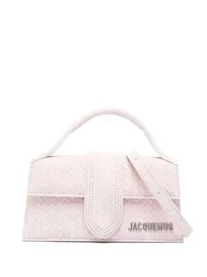 Jacquemus Le Bambino Woven Mini Tote - Pink
